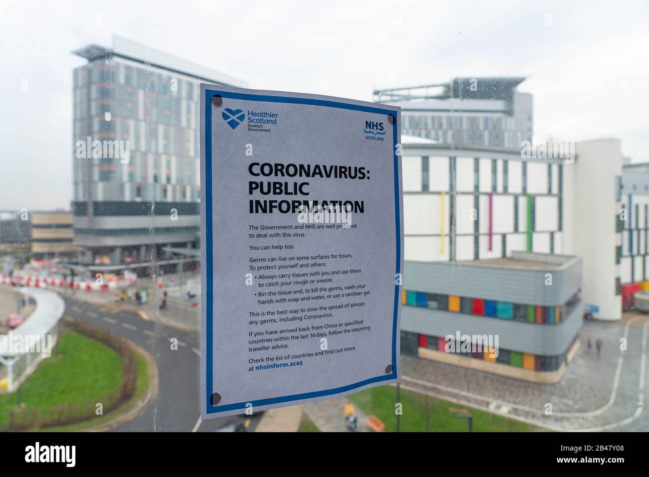 Warning signs for hospital hi-res stock photography and images - Alamy