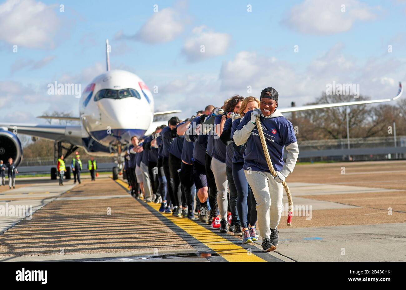(Front to back) Nicola Adams, Gabby Logan, Garry Lineker, Joe Wicks ...