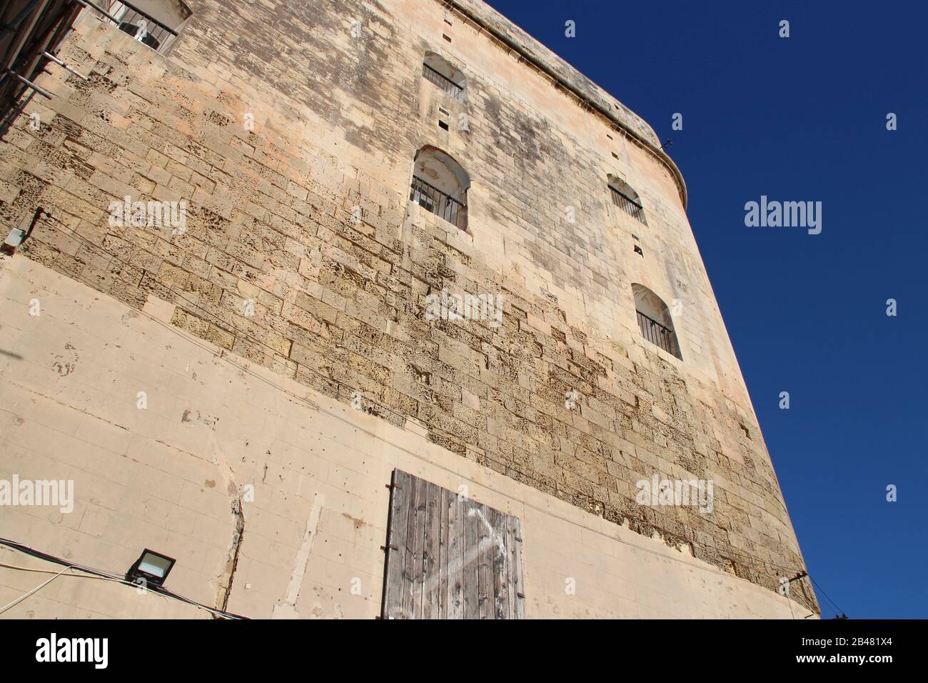 lascaris fort in valletta (malta Stock Photo - Alamy