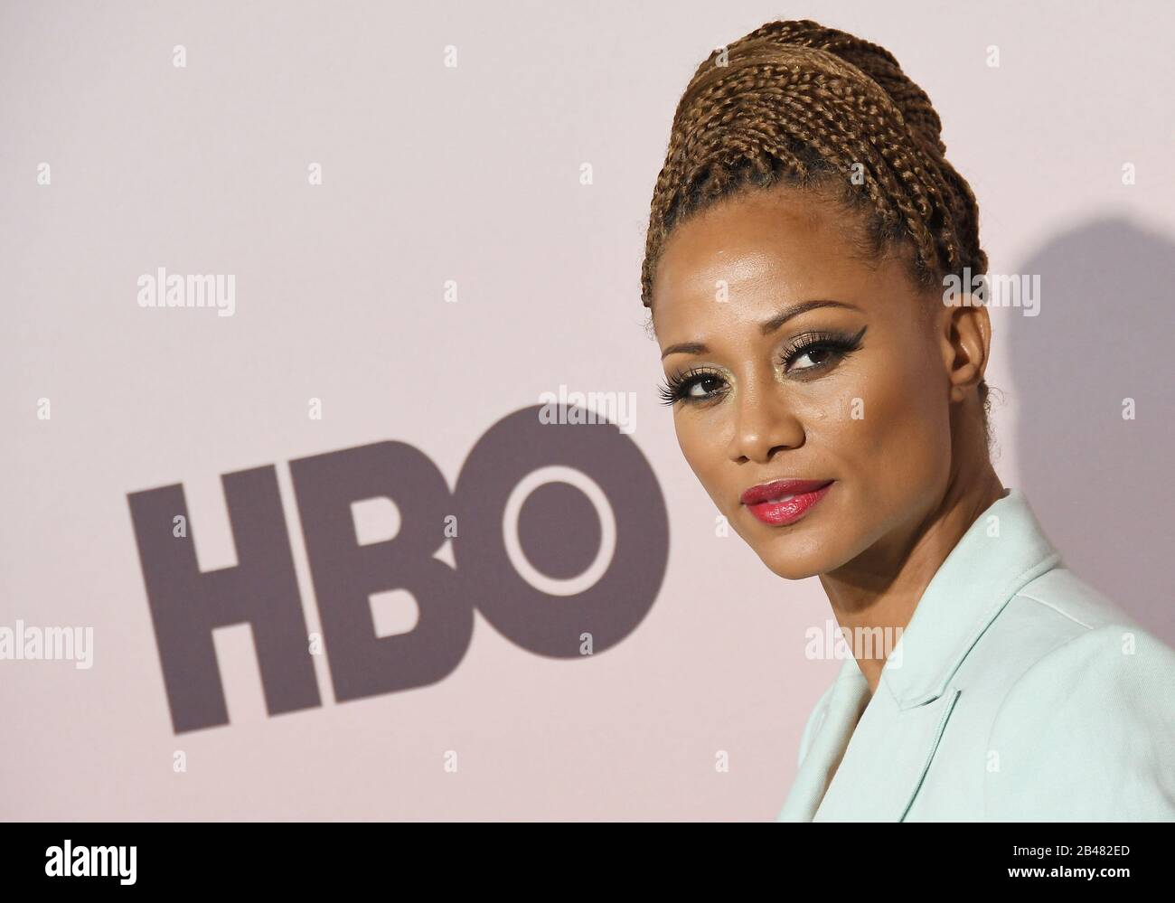 Los Angeles, USA. 05th Mar, 2020. Nika King arrives at the HBO's ...