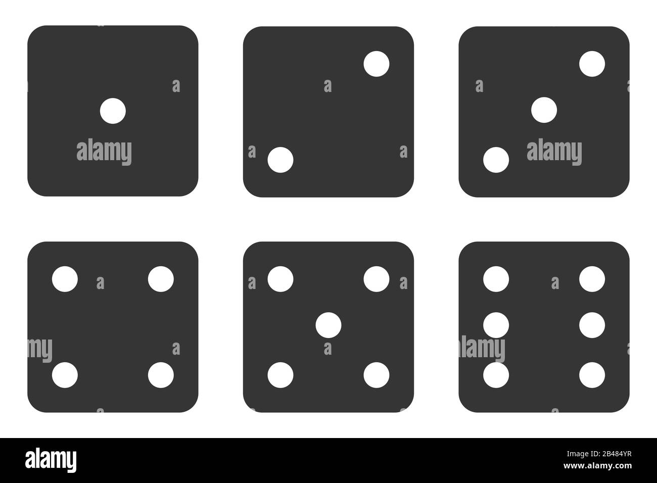 Gambling cubes vector vectors hi-res stock photography and images - Alamy