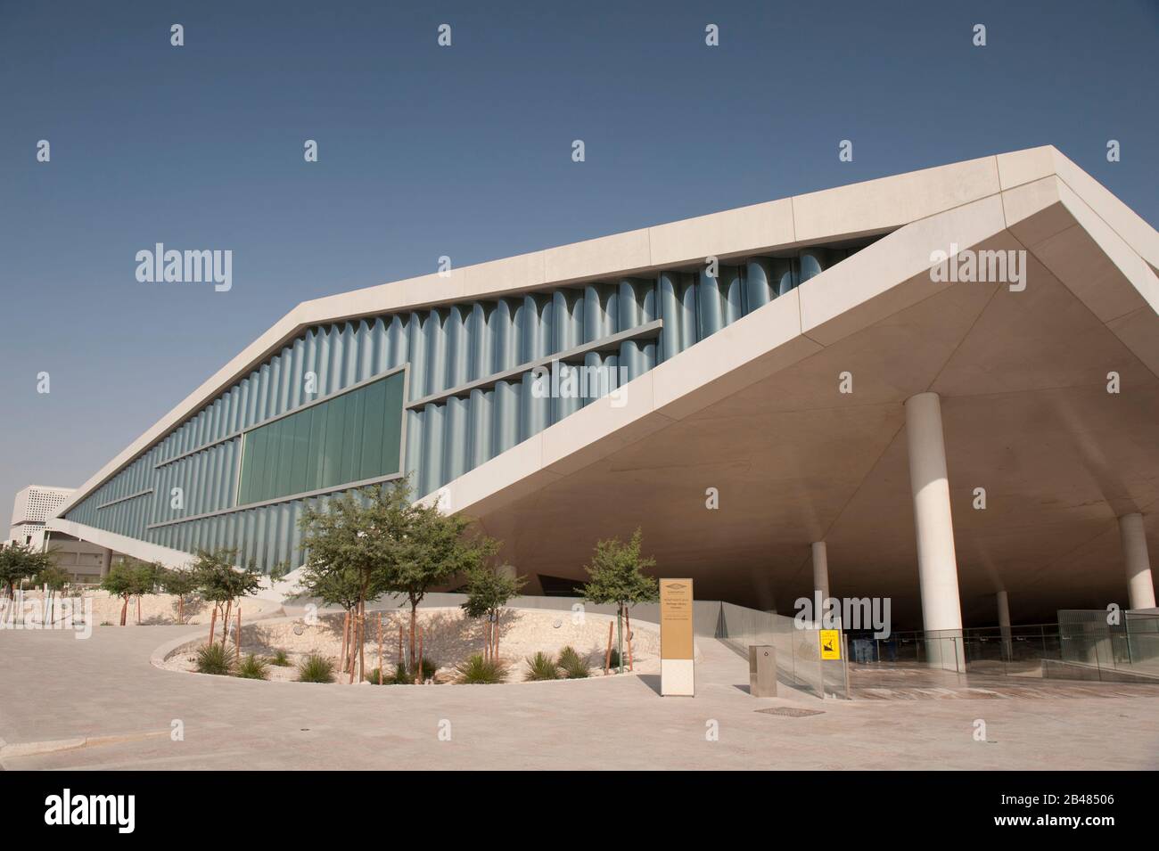 Qatar national library hi-res stock photography and images - Alamy