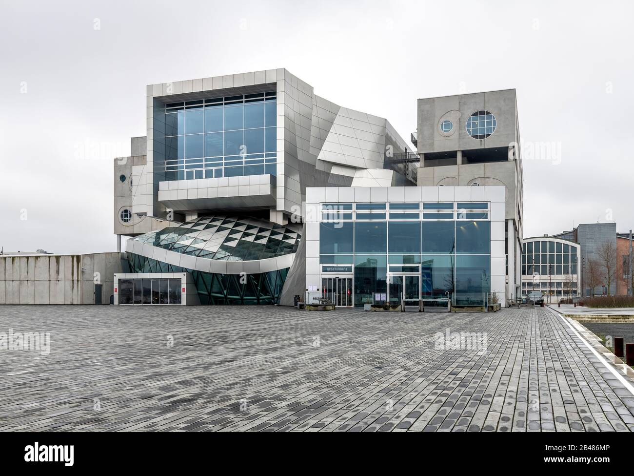 Outside the House of Music in Aalborg, Denmark Stock Photo - Alamy