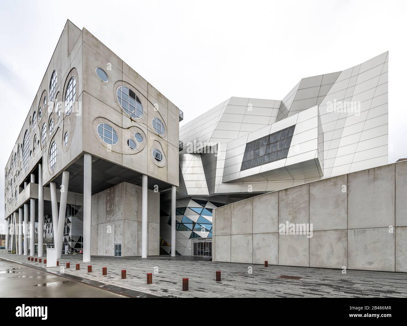 Outside the House of Music in Aalborg, Denmark Stock Photo - Alamy