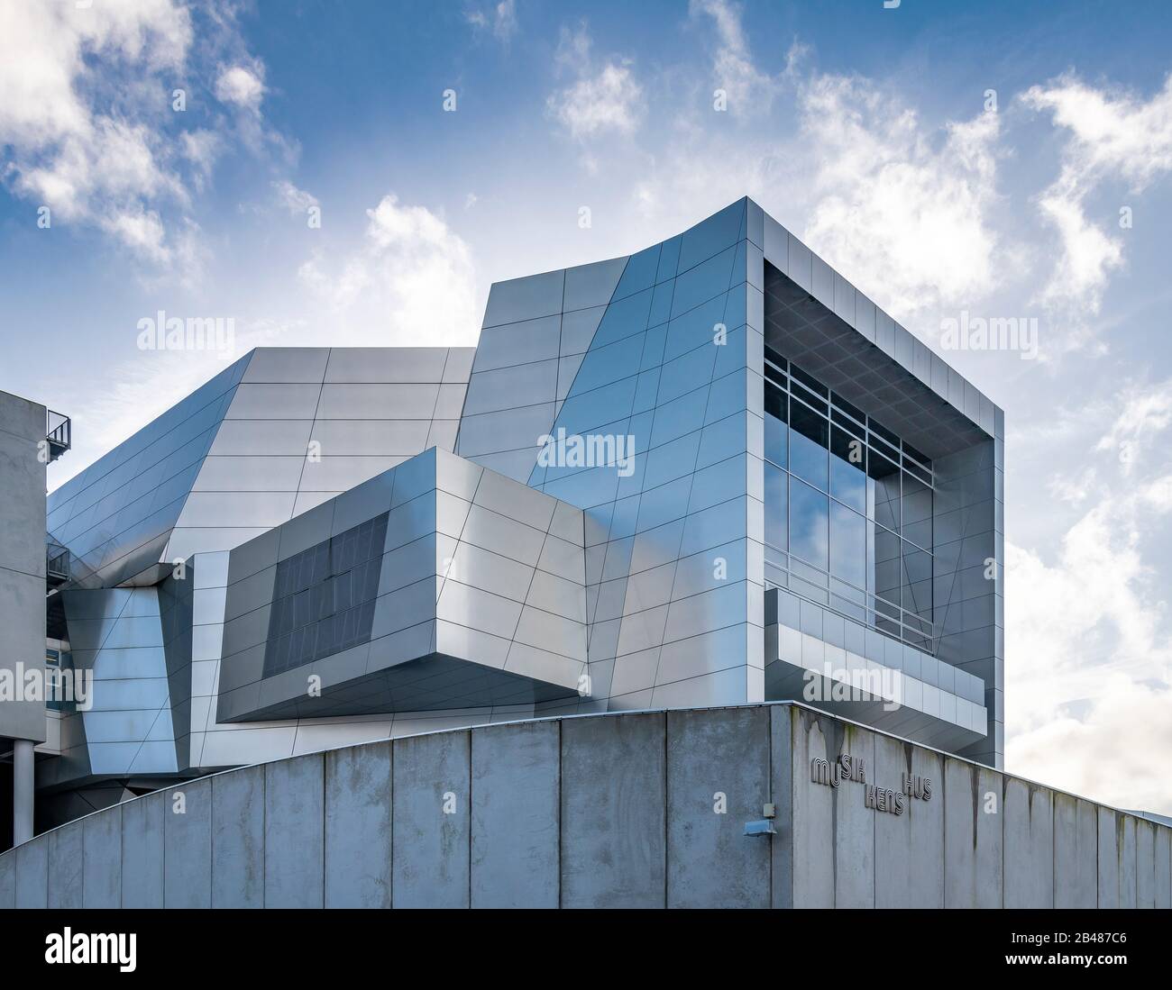 Outside the House of Music in Aalborg, Denmark Stock Photo - Alamy