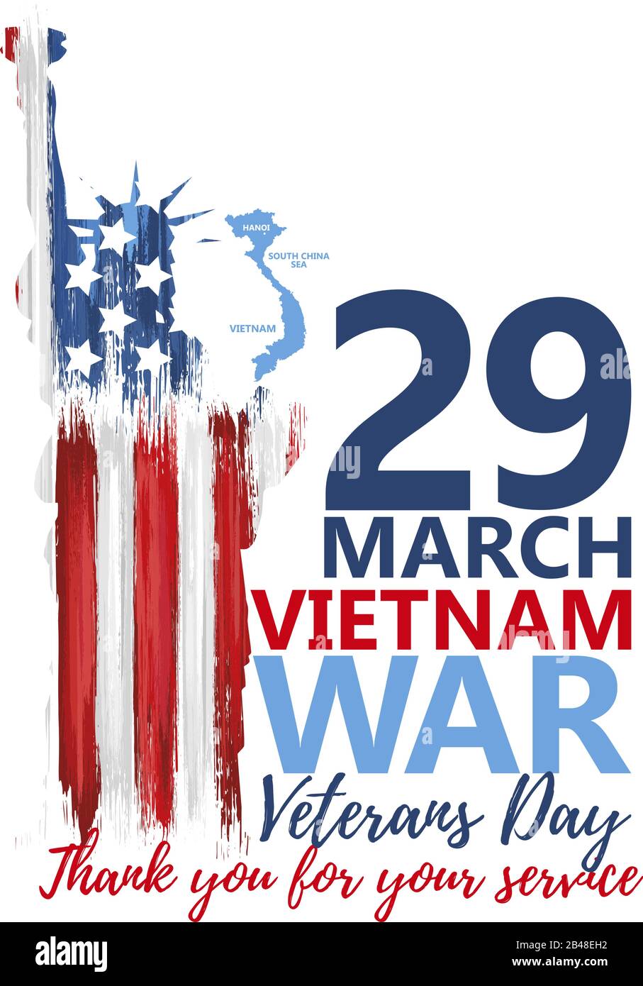 National vietnam war veterans day banner Stock Vector Image & Art - Alamy