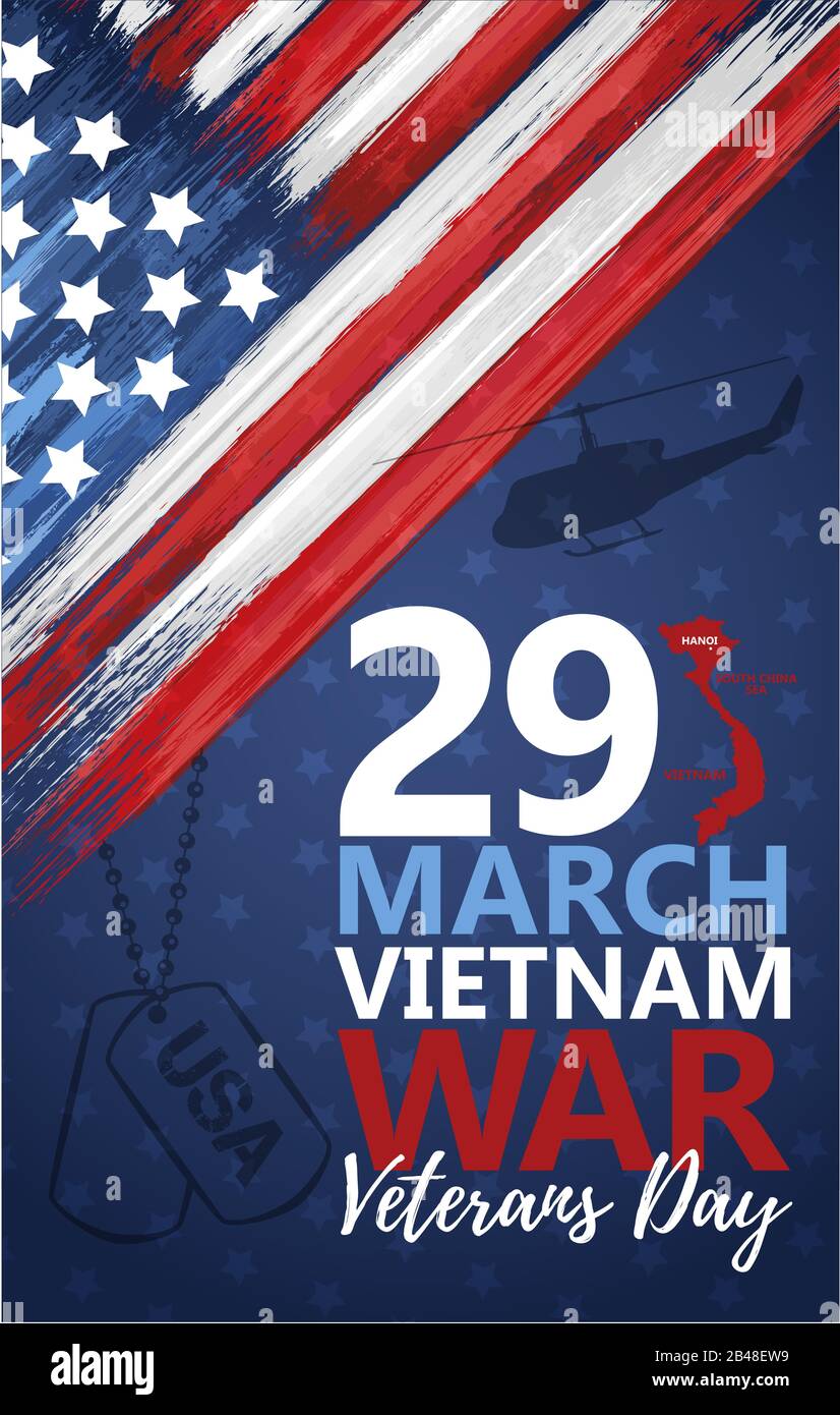 National vietnam war veterans day banner Stock Vector Image & Art - Alamy
