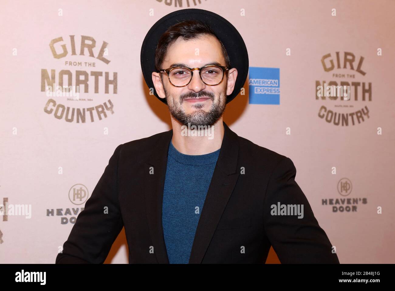New York, NY, USA. 5th Mar, 2020. Wesley Taylor at the opening night ...