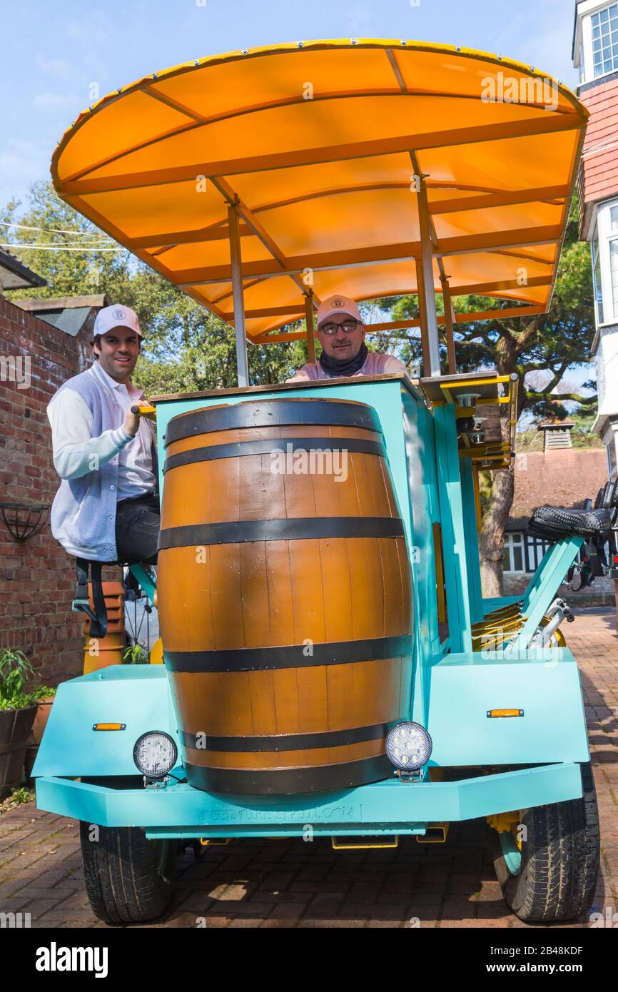 Multi passenger human powered vehicle hi-res stock photography and ...