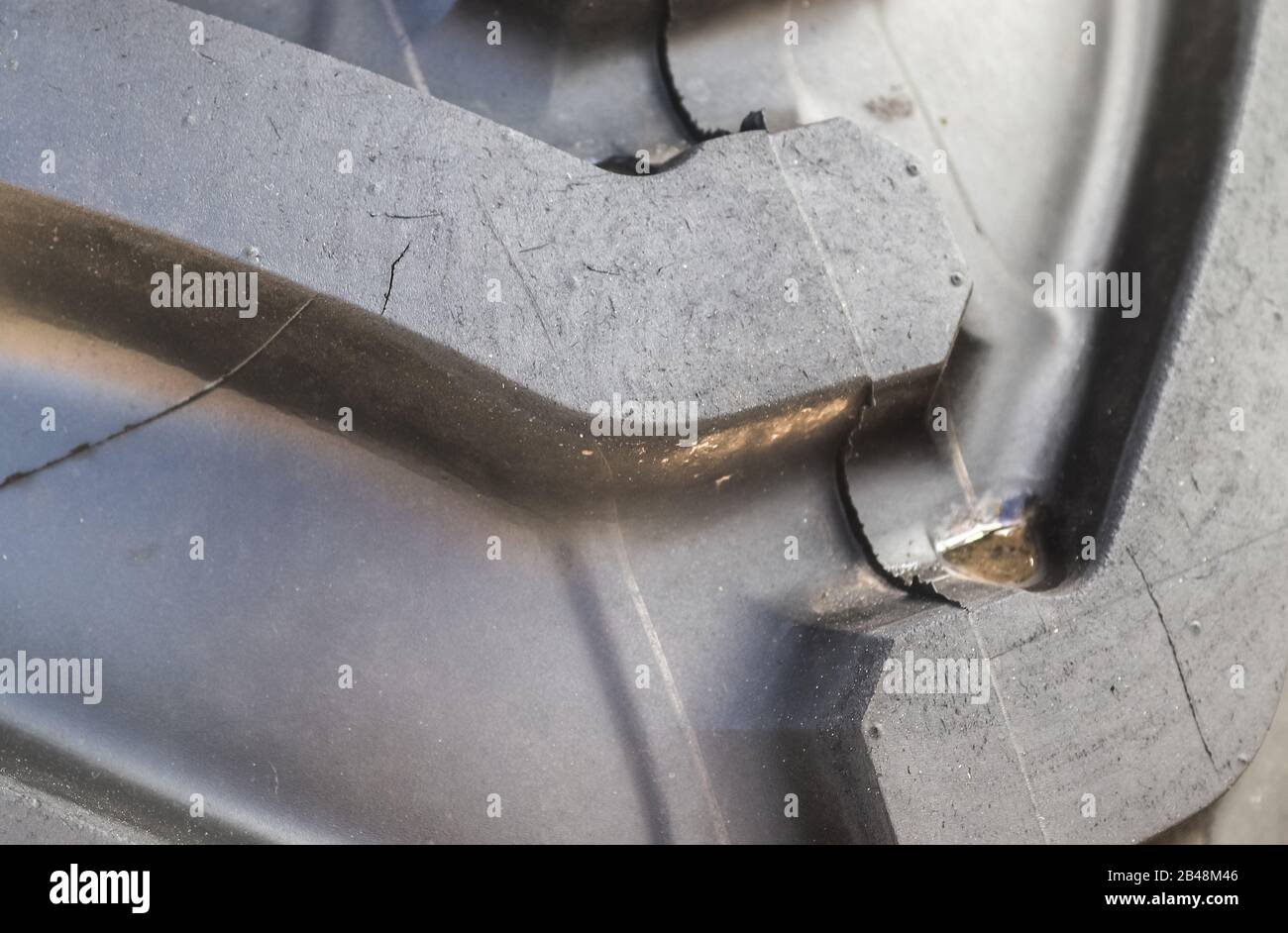 Close up view on deep tire treads at big rubber wheels Stock Photo - Alamy