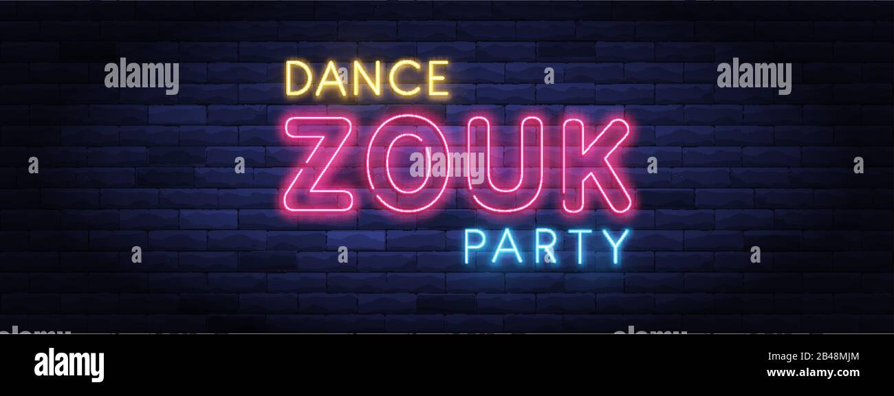 Dance night party flyer Stock Vector Images - Alamy