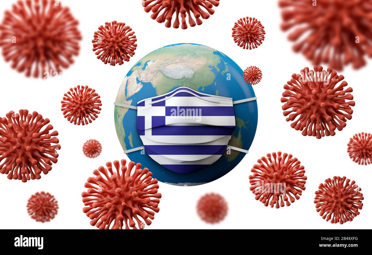 Greece pollution mask hi-res stock photography and images - Alamy
