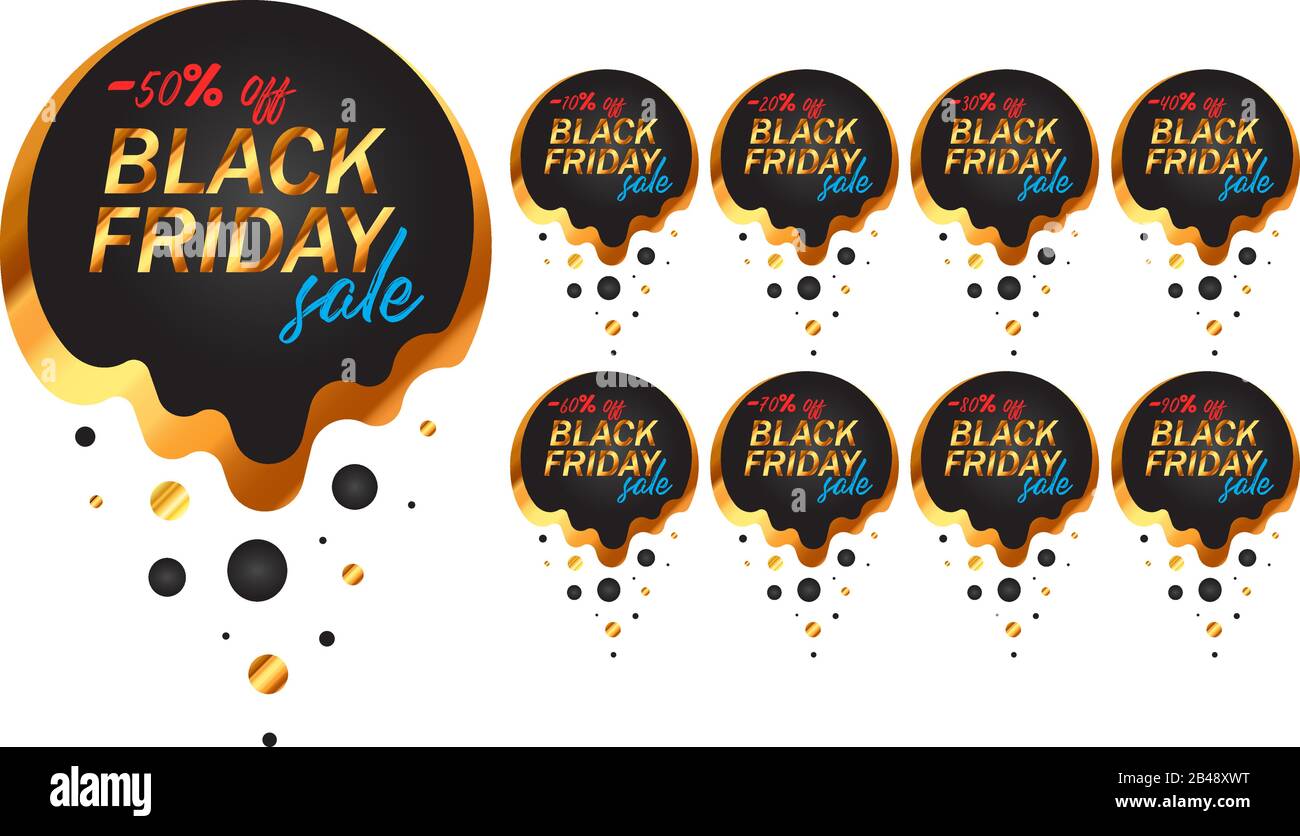 Gradient black friday sale Cut Out Stock Images & Pictures - Alamy