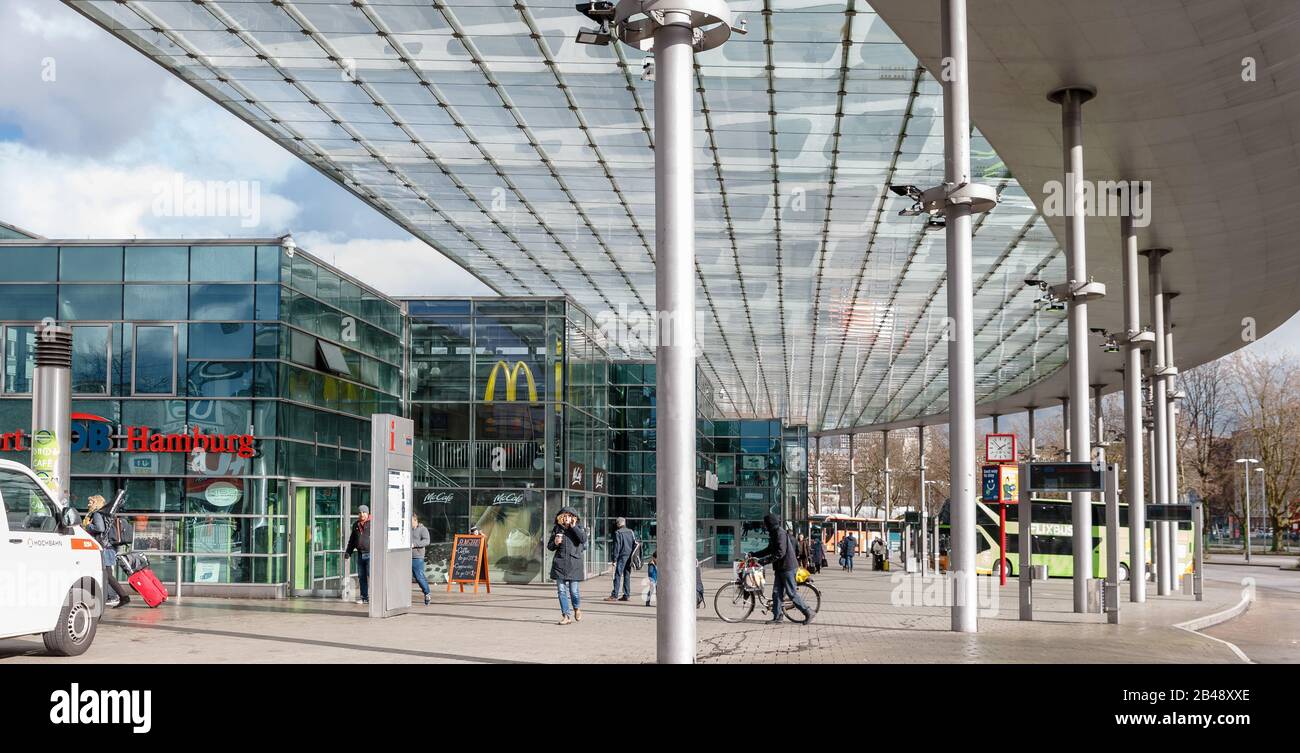 Central bus station hamburg central bus station hi-res stock ...