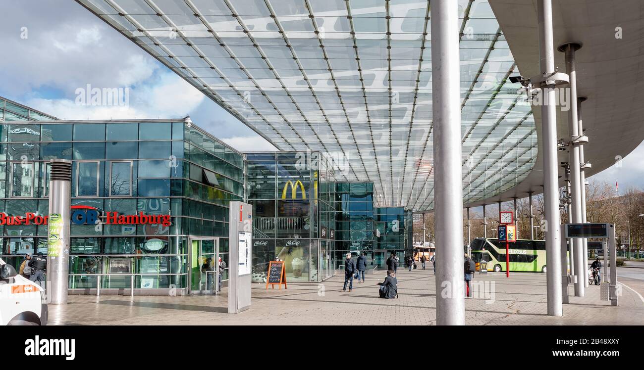 Central bus station hamburg central bus station hi-res stock ...