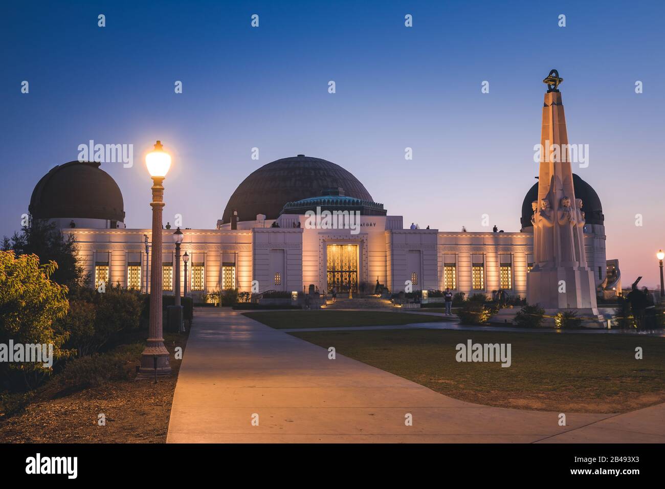 Los Angeles, California - February 18, 2020 : Famous Griffith ...