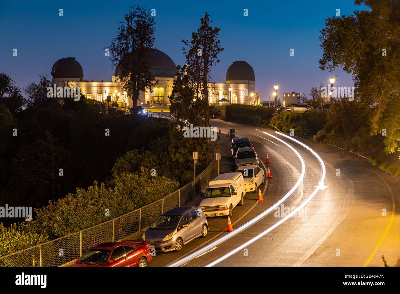Los Angeles, California - February 18, 2020 : Famous Griffith ...