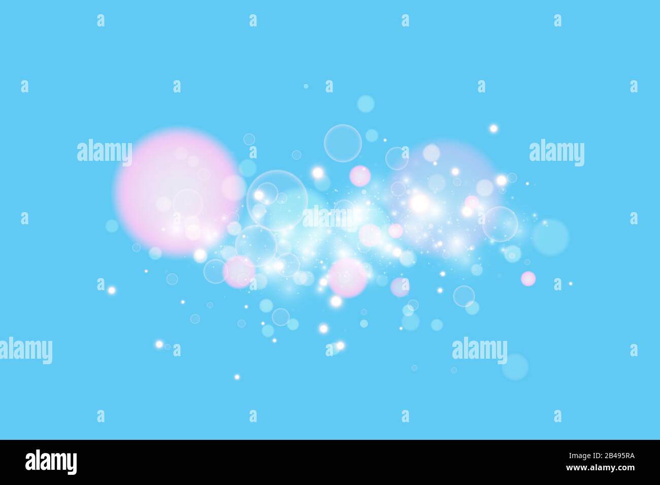 Blue background with light effect. Vector abstract background blue ...