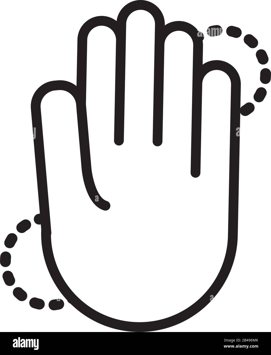 Five fingers counting Black and White Stock Photos & Images - Alamy