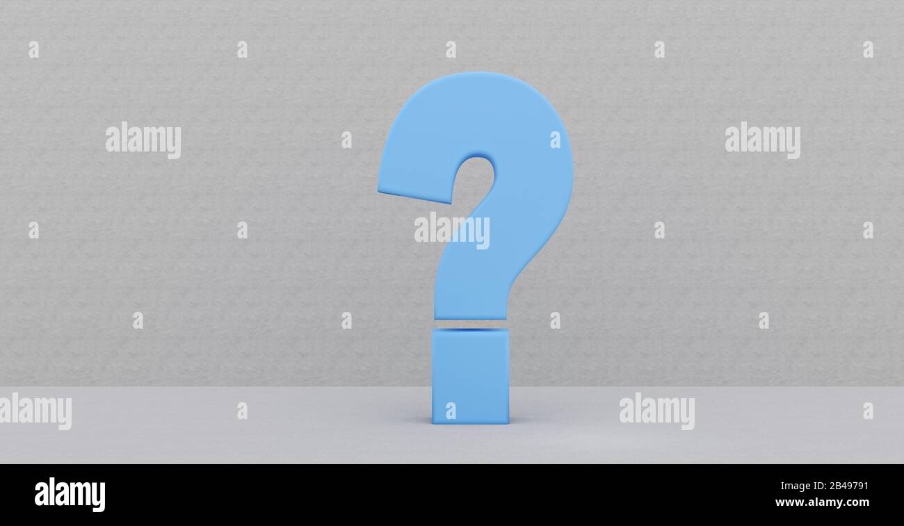 symbolic picture with a question mark Stock Photo - Alamy