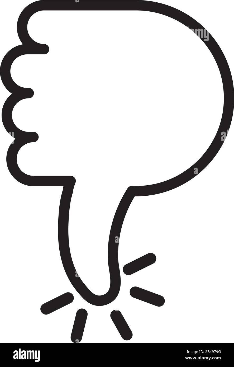 Dont like it Cut Out Stock Images & Pictures - Alamy