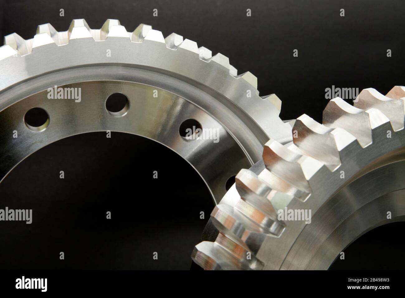 new and large gears background Stock Photo - Alamy