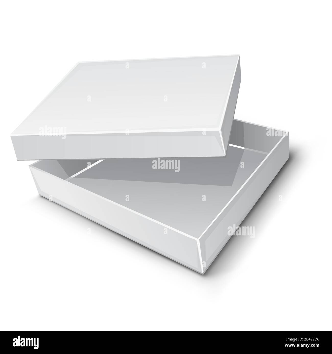 Illustration of packing box, with white background vector Stock Vector ...