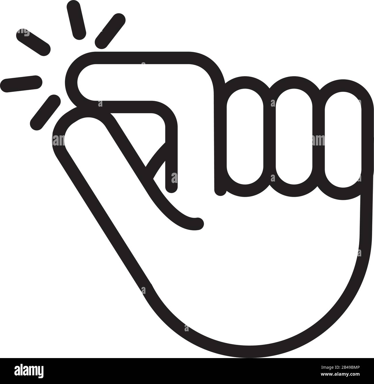 Snapping hand Black and White Stock Photos & Images - Alamy