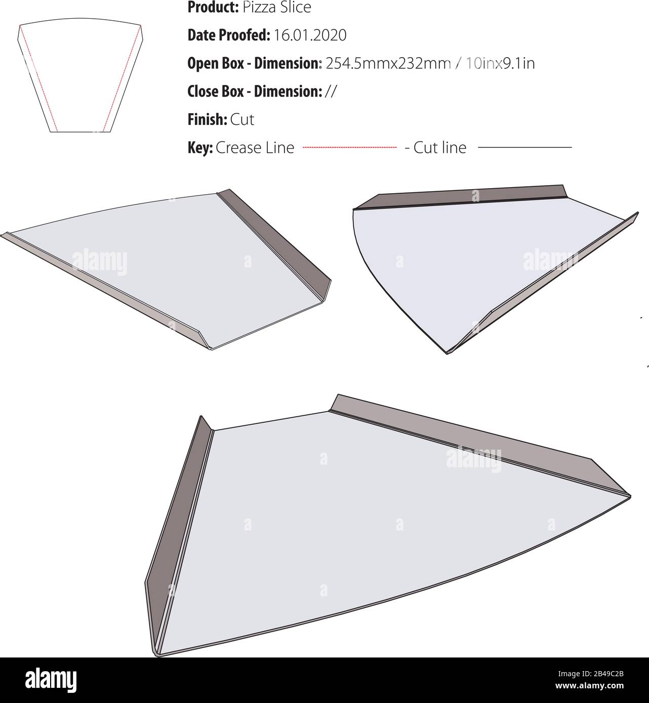 Pizza slice box hi-res stock photography and images - Alamy