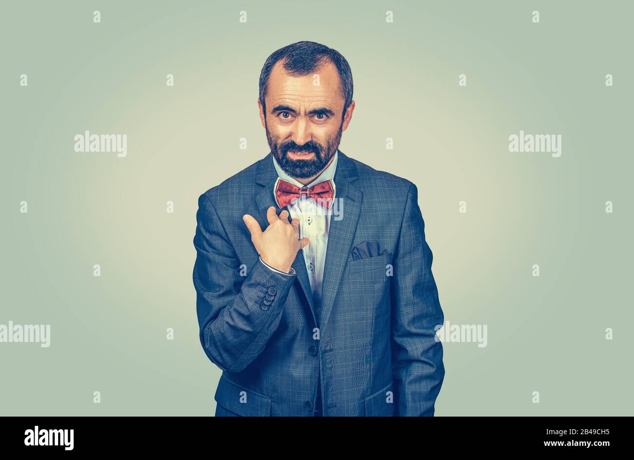 Mad self portrait hi-res stock photography and images - Alamy