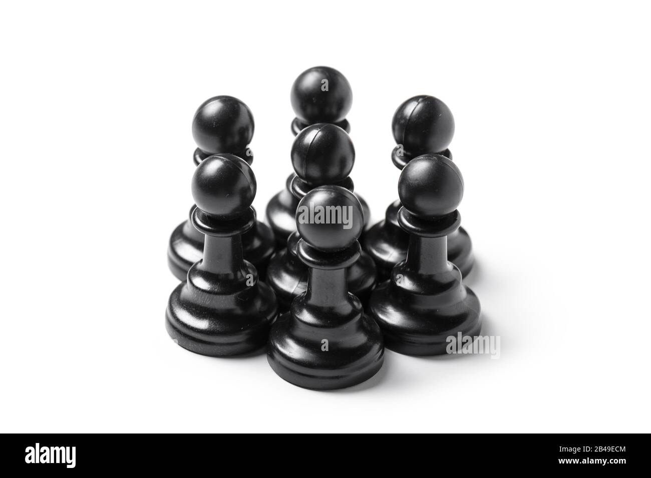 Chess isolated on white background. creative photo Stock Photo - Alamy