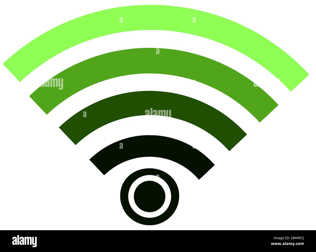 high speed signal mobile connection network web illustration green ...