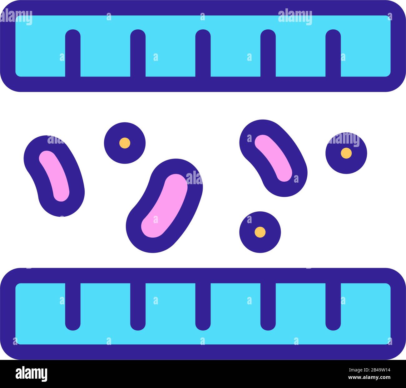 useful probiotic vector icon. Isolated contour symbol illustration ...