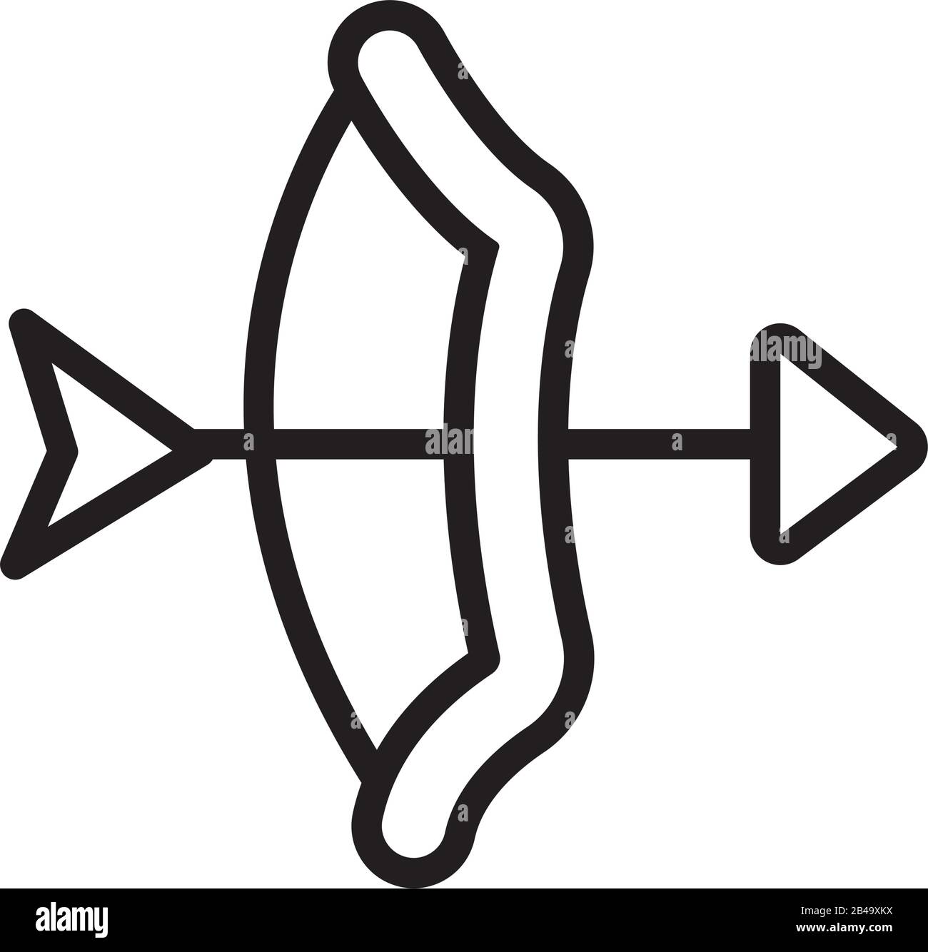 Arrow and arch Black and White Stock Photos & Images - Alamy