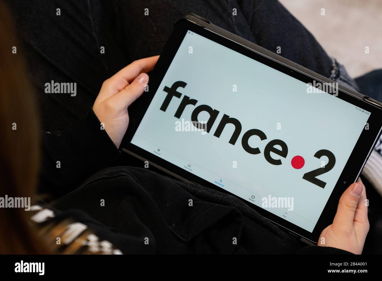 Tv france hi-res stock photography and images - Alamy
