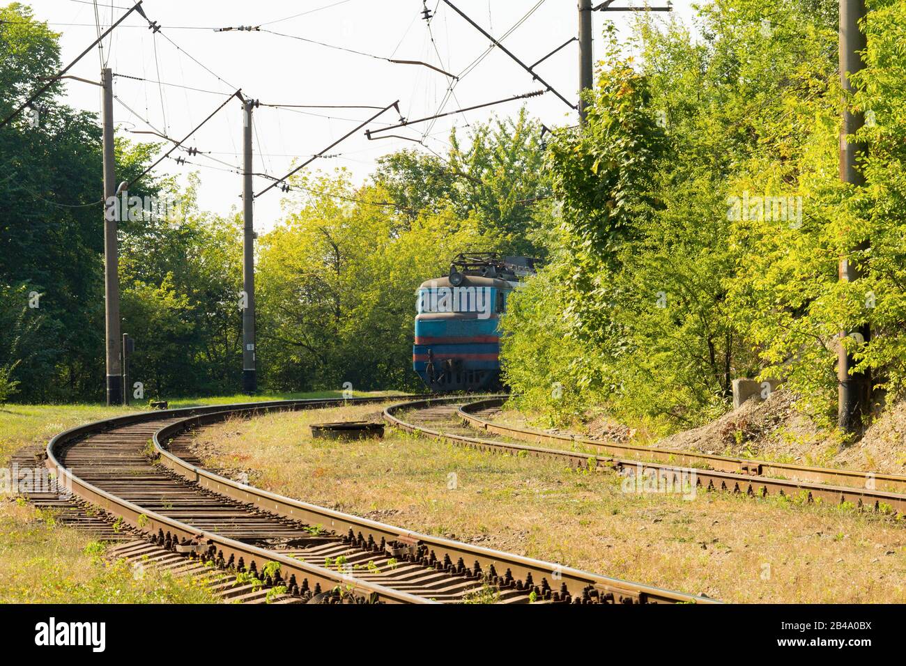 Germany electric locomotive blue hi-res stock photography and images ...