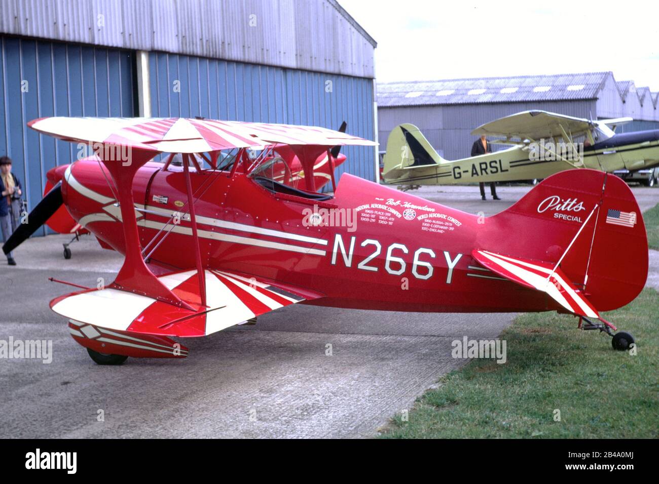 A Pitts Special at Sywell in 1970 Stock Photo - Alamy