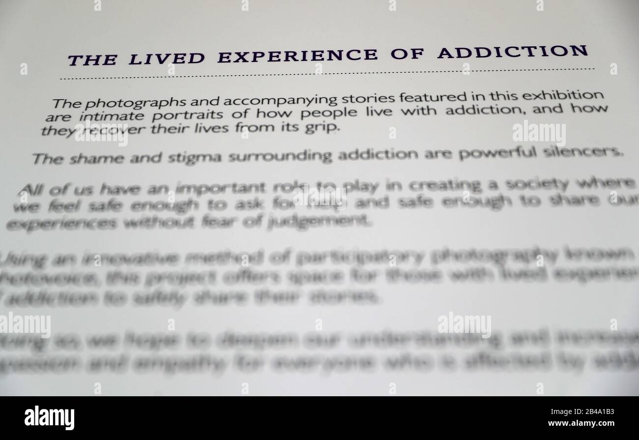 An introduction to 'The Lived Experience' project ahead of it's opening ...