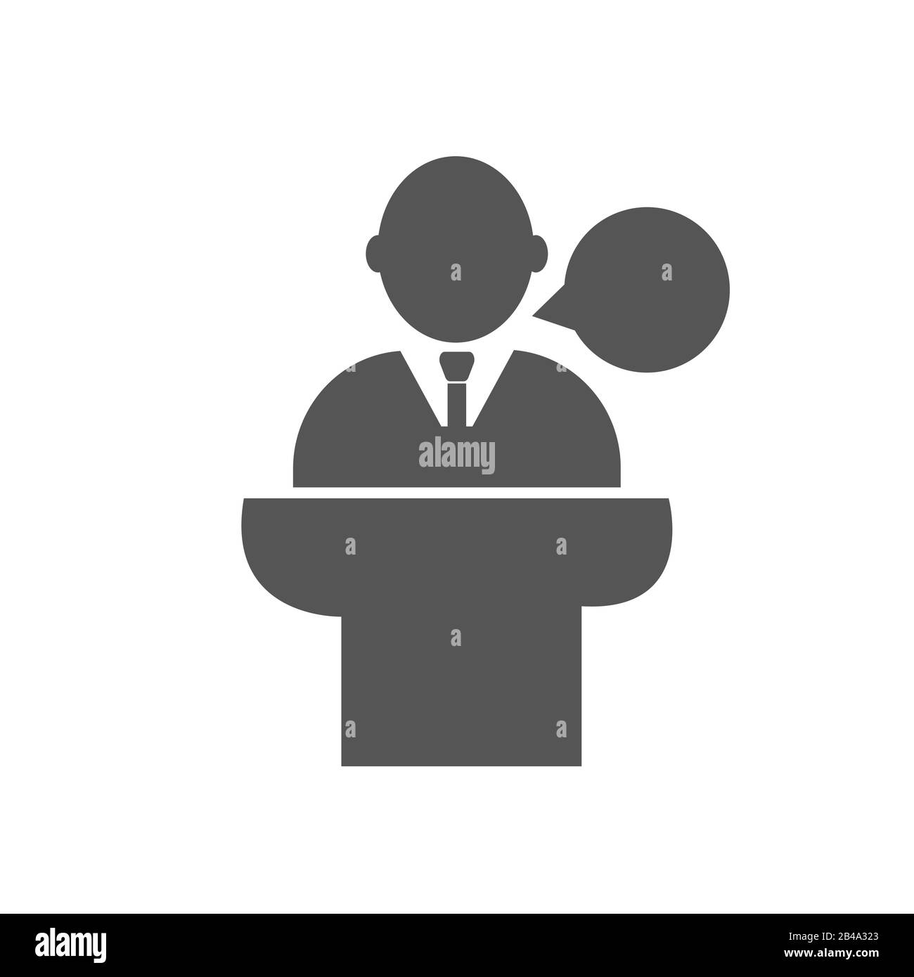 Press conference government Stock Vector Images - Alamy