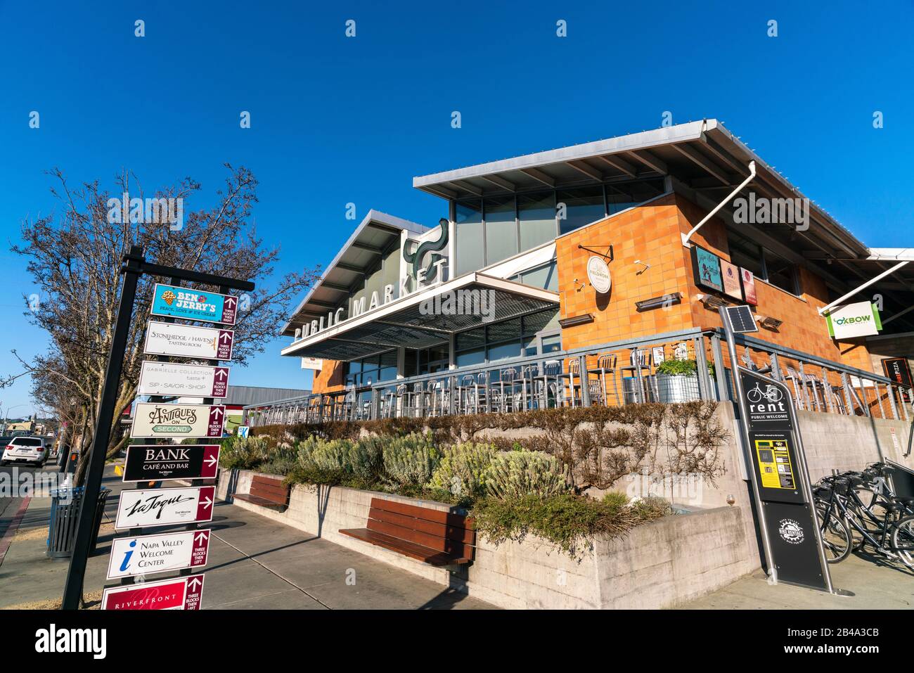 Oxbow Public Market, Napa, California Stock Photo - Alamy