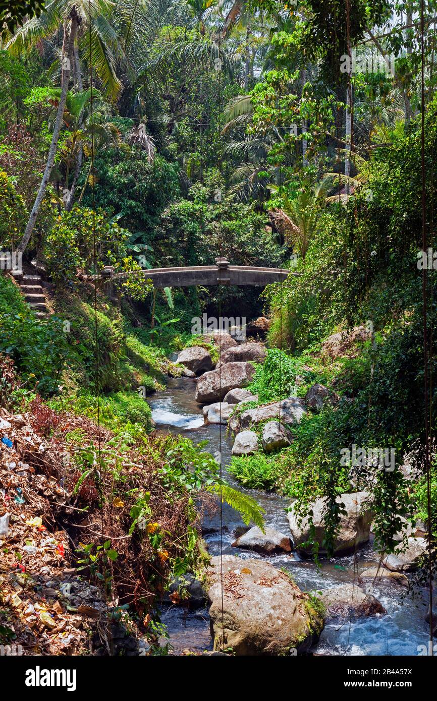 Indonesia, Bali, Tampaksiring, Pura Gunung Kawi (Temple), Pakerisan ...