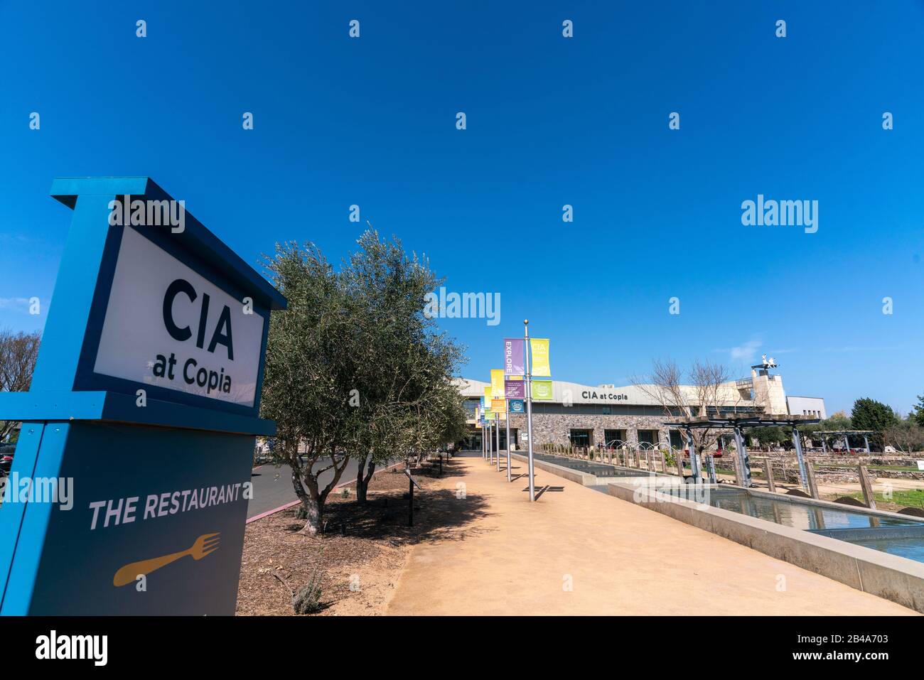 The Culinary Institute of America at Copia, Napa, CA Stock Photo - Alamy