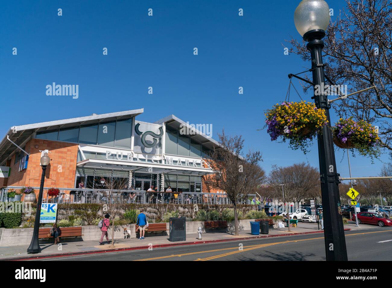 Oxbow Public Market, Napa, California Stock Photo - Alamy