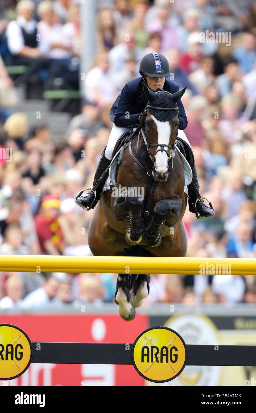 Edwina Alexander (AUS) riding Isovlas Pialotta, World Equestrian Games ...