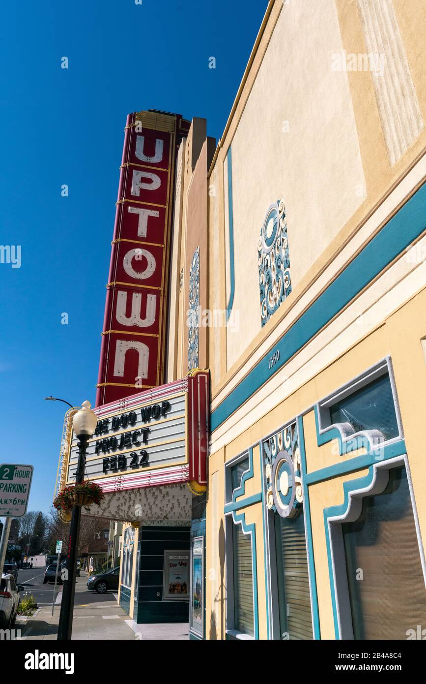 Uptown Theater, Napa, California Stock Photo - Alamy Uptown Theater, Napa, California Stock Photo - Alamy