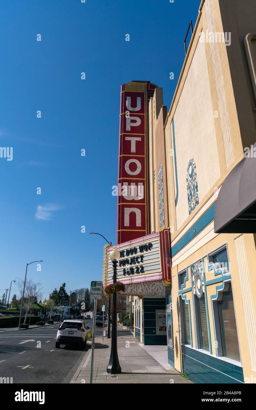 Uptown Theater, Napa, California Stock Photo - Alamy Uptown Theater, Napa, California Stock Photo - Alamy