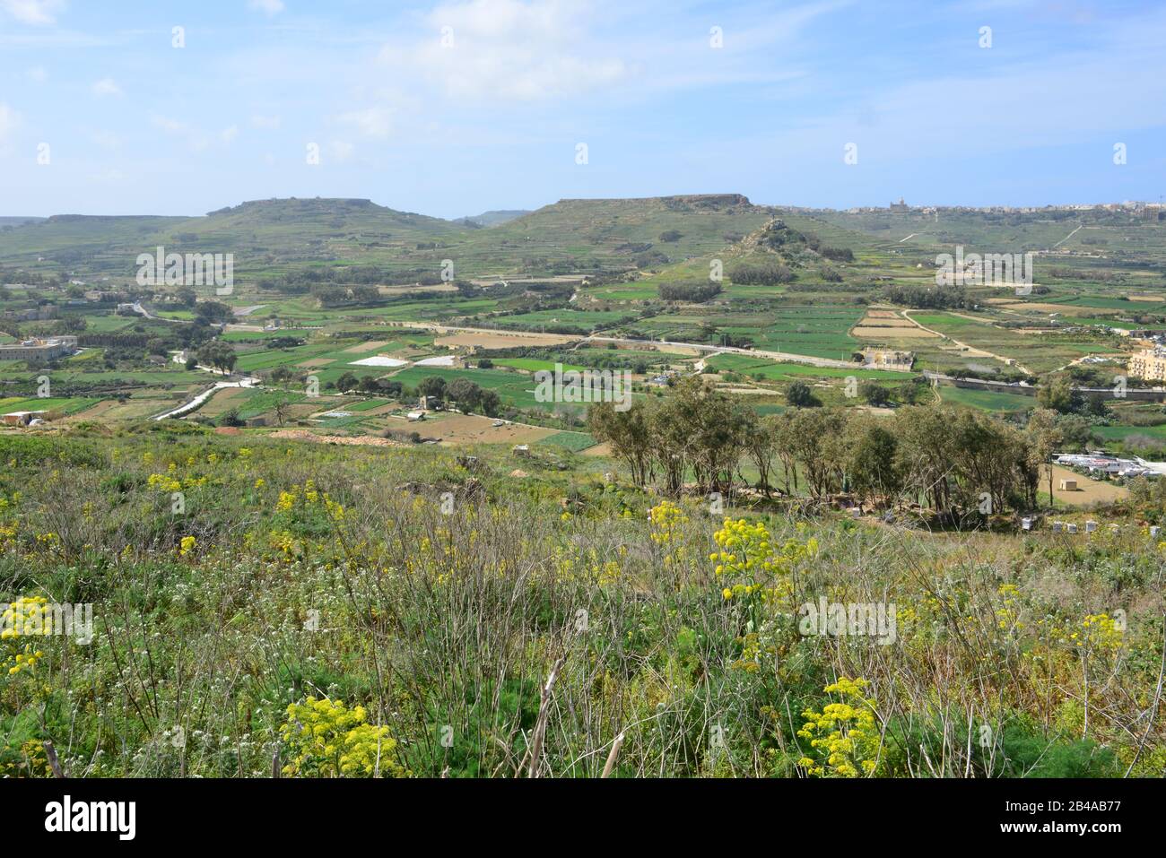 The countryside of Gozo Stock Photo - Alamy