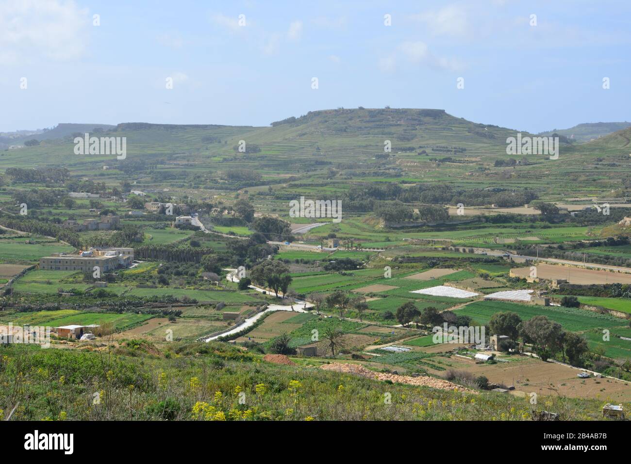 The countryside of Gozo Stock Photo - Alamy