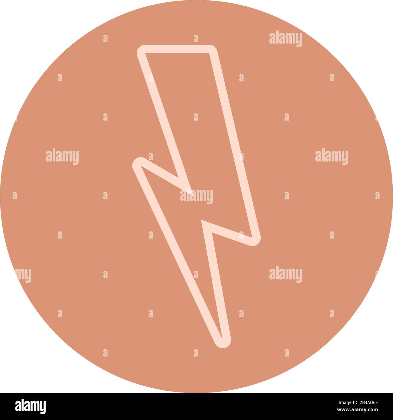 power ray block and line icon Stock Vector Image & Art - Alamy