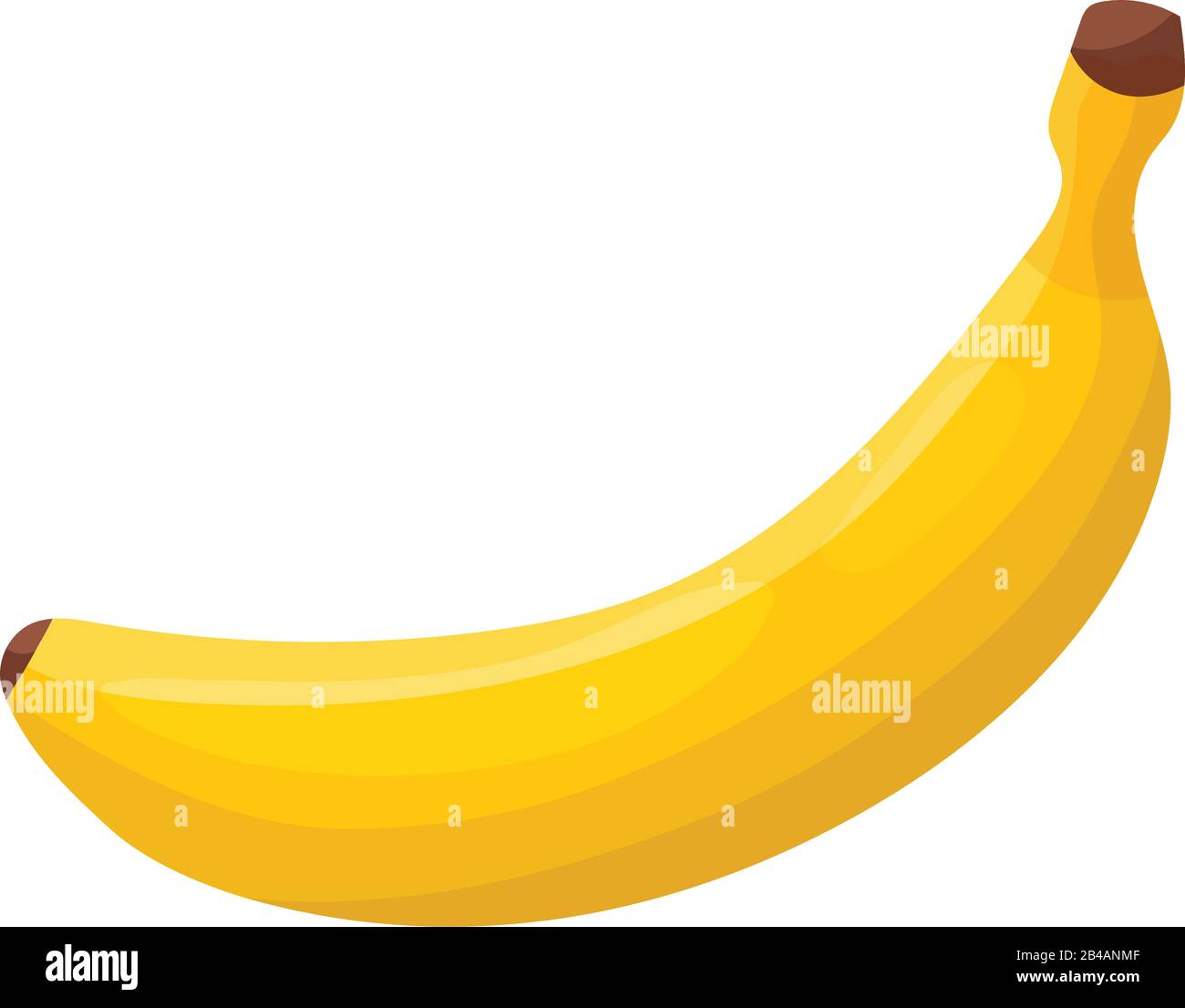 Fruit banana orange on Stock Vector Images - Alamy